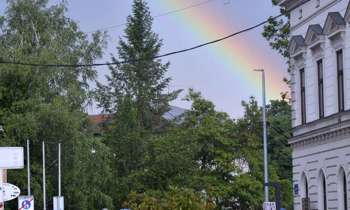 [FOTO] Pogledajte kako je zasjala duga iznad Siska i rijetka dvostruka ...