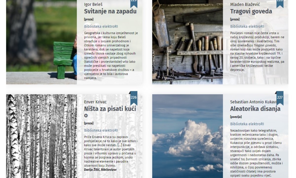 Od afirmiranih do novih talenata: Djela riječkih autorica i autora ...