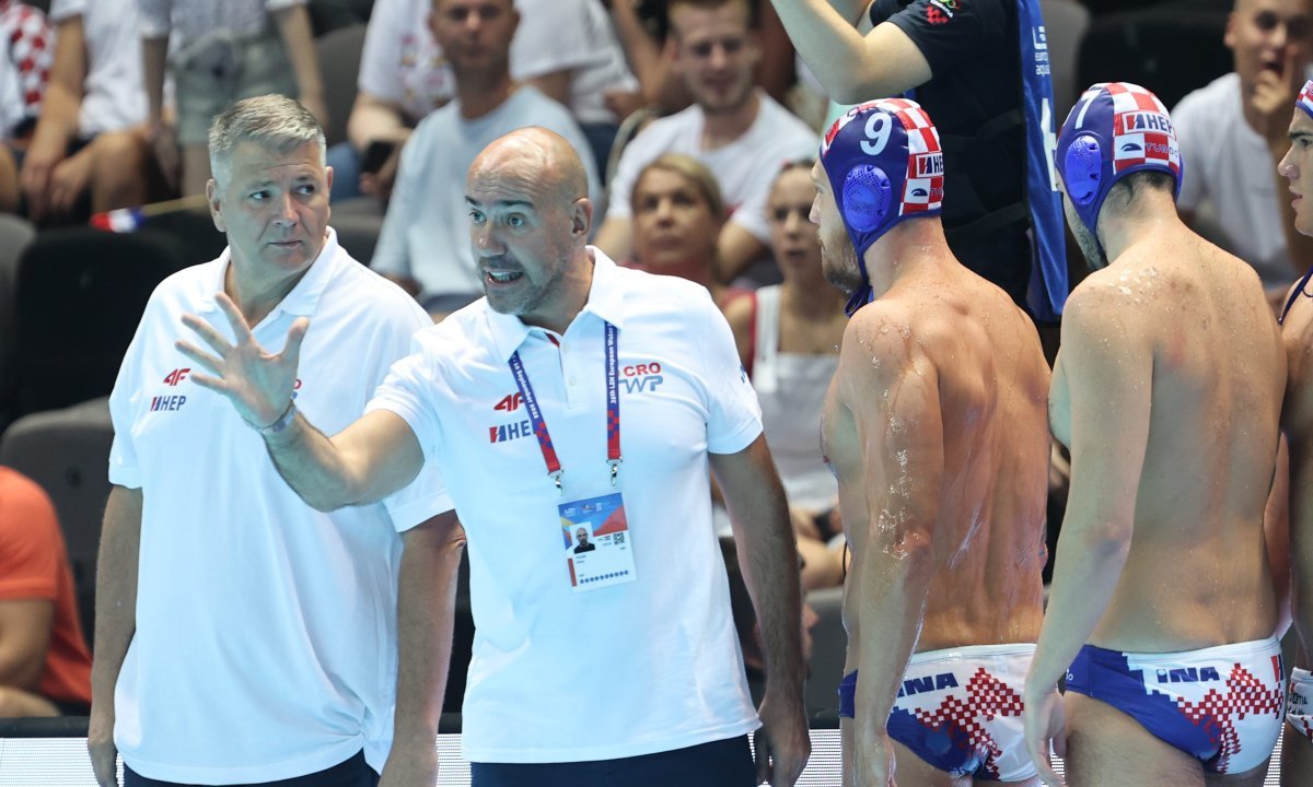 Izbornik hrvatskih vaterpolista govorio o nervozi svojih igrača pred ...