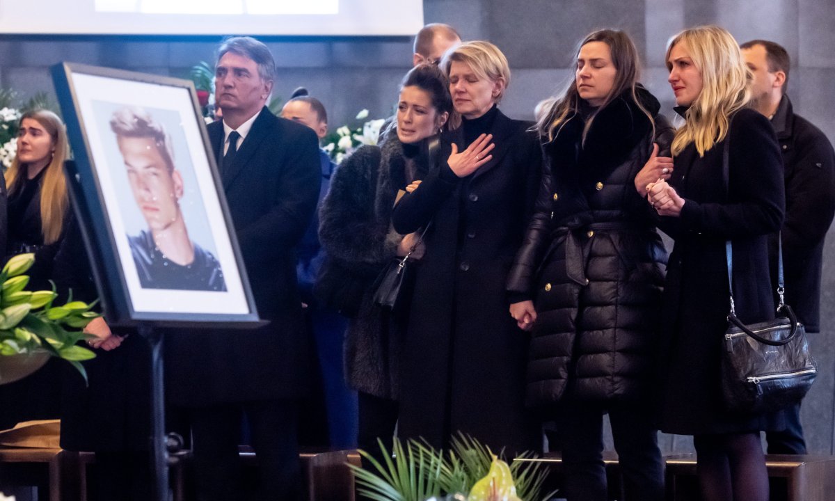 Obitelj i prijatelji oprostili su se od nedavno preminulog manekena i modela Patrika Cvetka ...