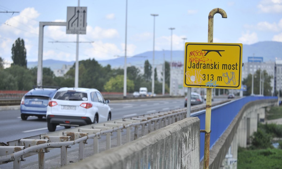 Od subote ponovno otežan promet preko Jadranskog mosta: Kreće nastavak radova, Grad Zagreb ...