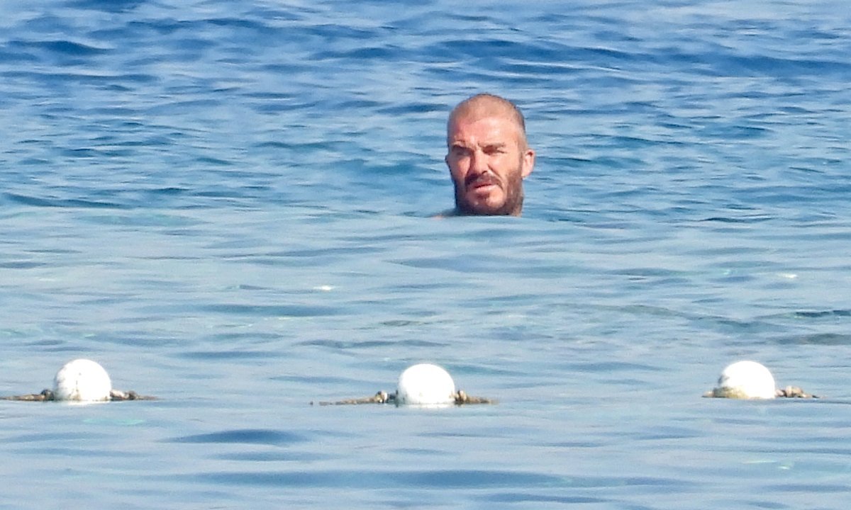 Obiteljska idila: Pogledajte kako se David Beckham zabavlja u moru kraj ...