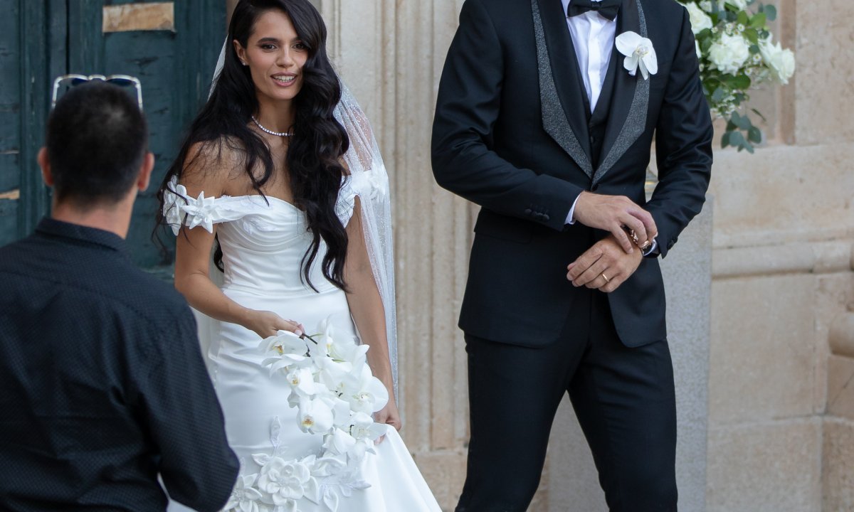 Pogledajte kako izgleda bajkovito vjenčanje Bojana Bogdanovića i lijepe Zrinke - tportal