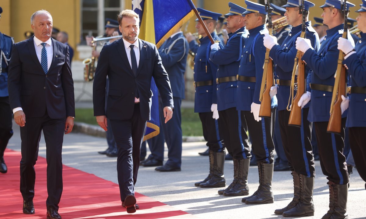 Banožić u Sarajevu: Odlična obrambena suradnja s BiH - tportal