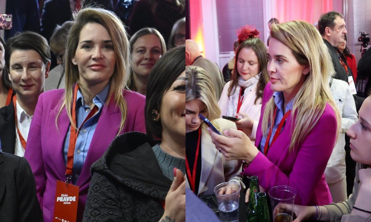 Ona nije mogla proći nezapaženo: Tko je lijepa bivša misica u koju su svi gledali u stožeru SDP ...