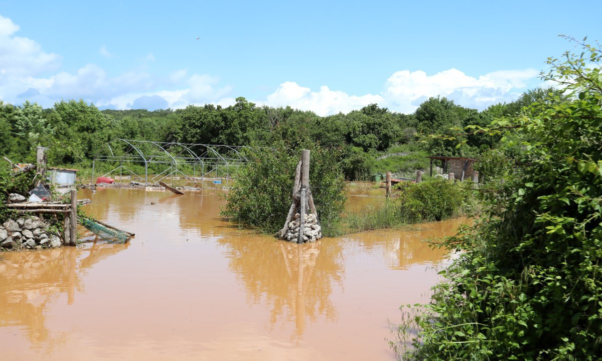 Neviđeni potop: Pogledajte kako izgleda Krk nakon obilne kiše - tportal