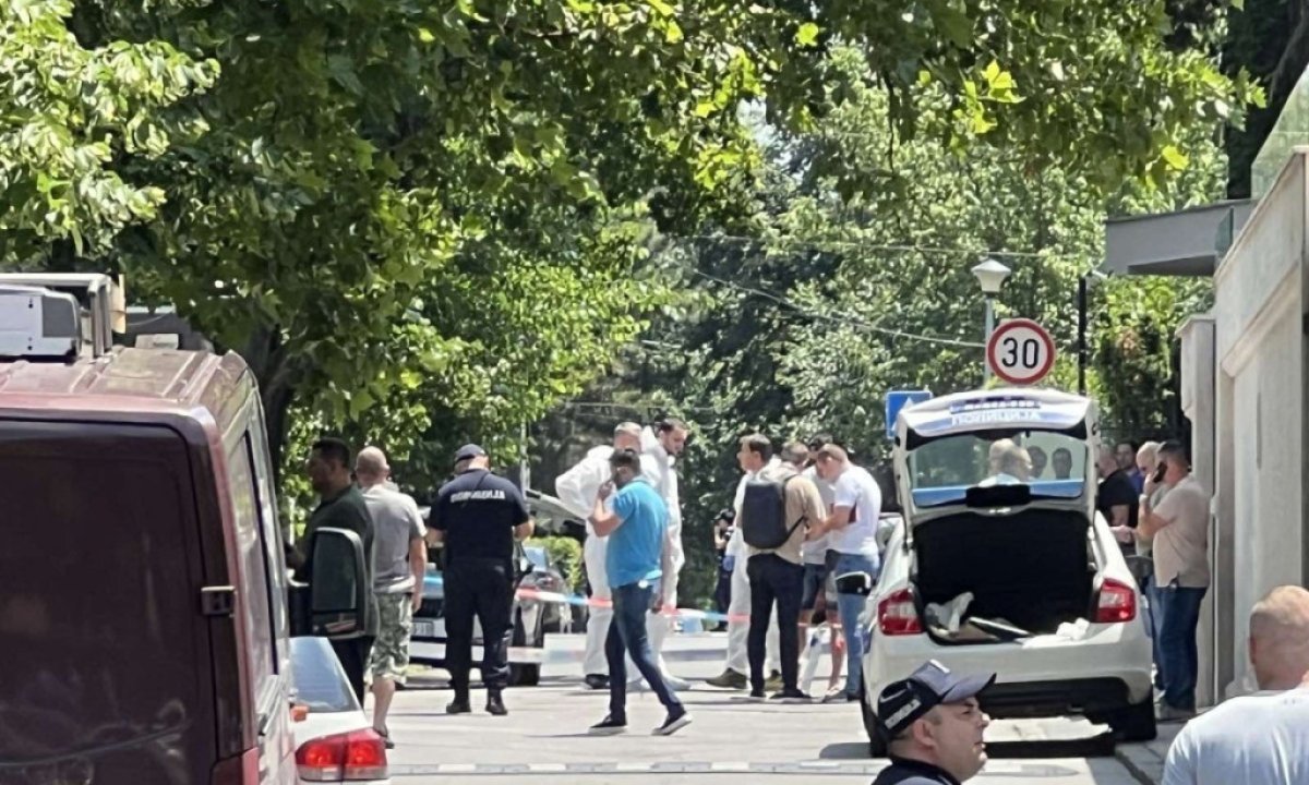 Teroristički napad u Beogradu: Samostrelom pogodio policajca ispred veleposlanstva Izraela ...