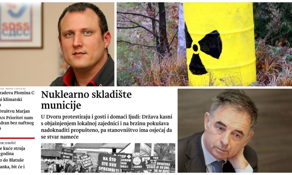 Hrvatske Srbe zavadio nuklearni otpad u Dvoru - tportal