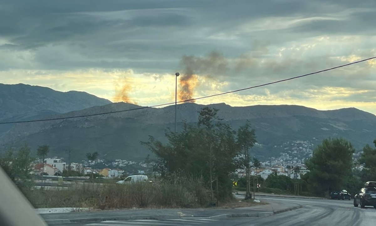 Brdo Perun planulo nakon udara munje: Požar je aktivan, pogledajte ...