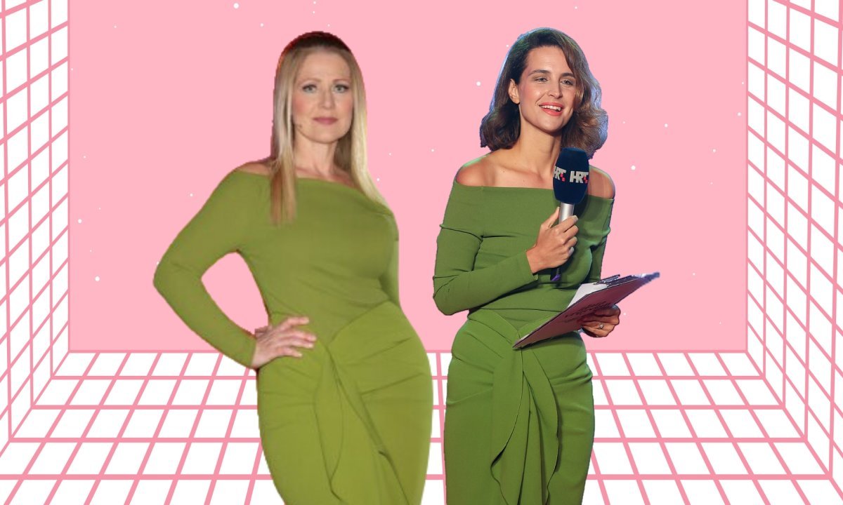 Doris i Barbara u istoj haljini koja figuru čini ljepšom; ne mogu se ...