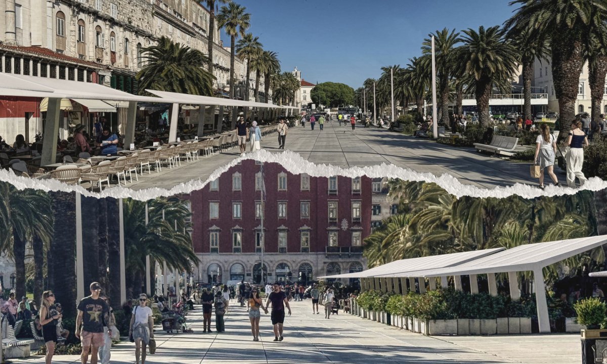 Ekskluzivno: Pogledajte kako će izgledati nova proširena splitska Riva ...