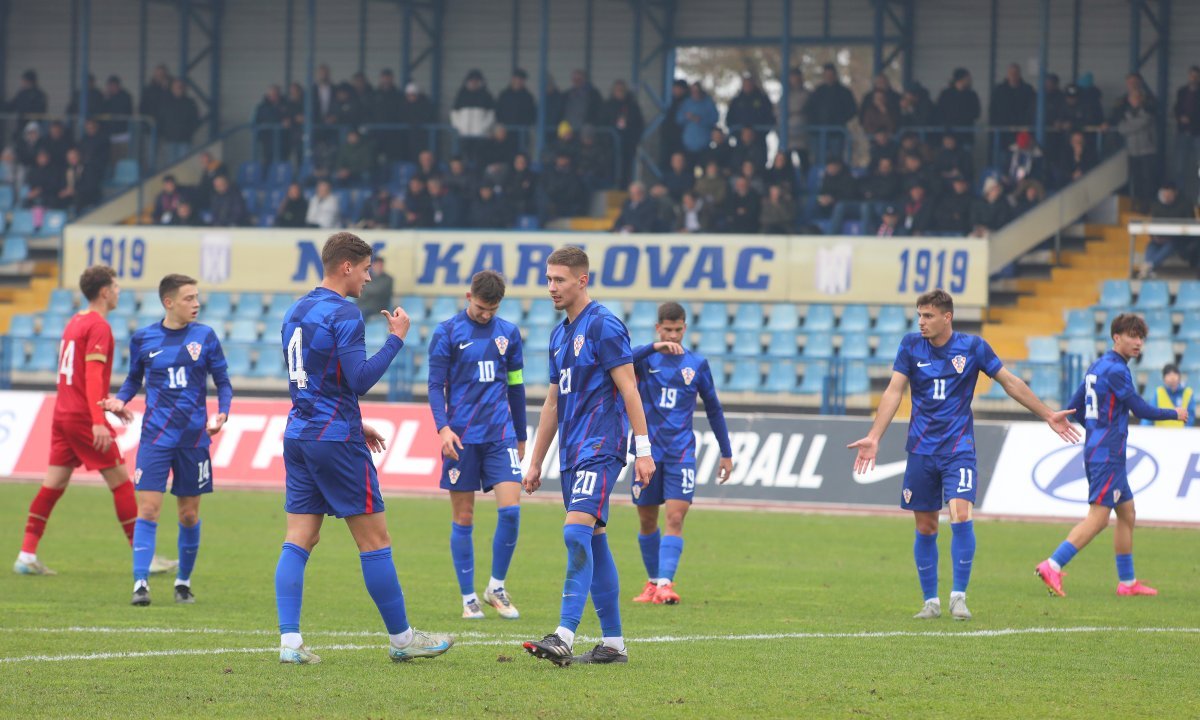 Pogledajte debakl U-19 Hrvatske protiv Srbije u Karlovcu - tportal