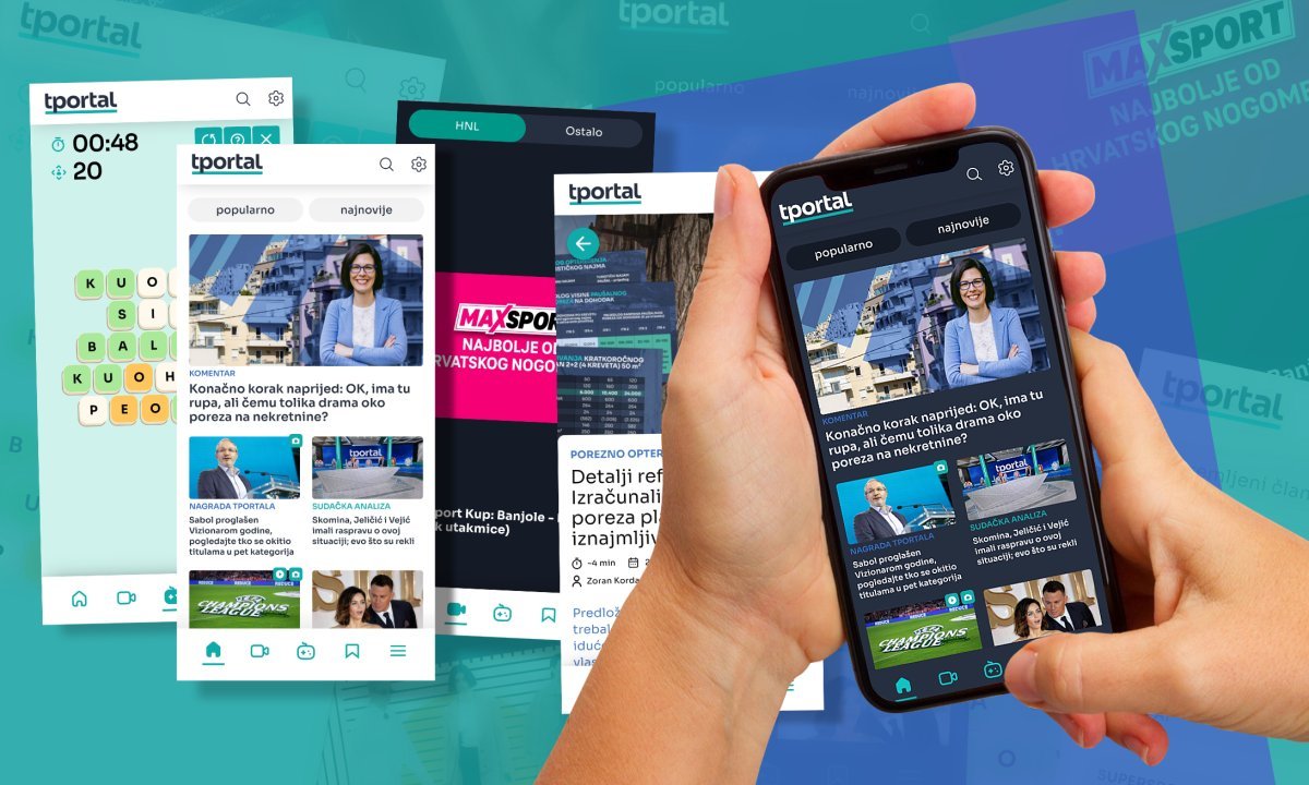 Provjereno, brzo, zabavno: Pratite tportal i putem nove mobilne ...