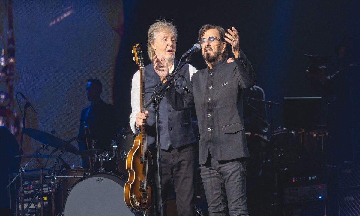 Dva slavna Beatlea: Ringo Starr se pridružio Paulu McCartneyju na ...