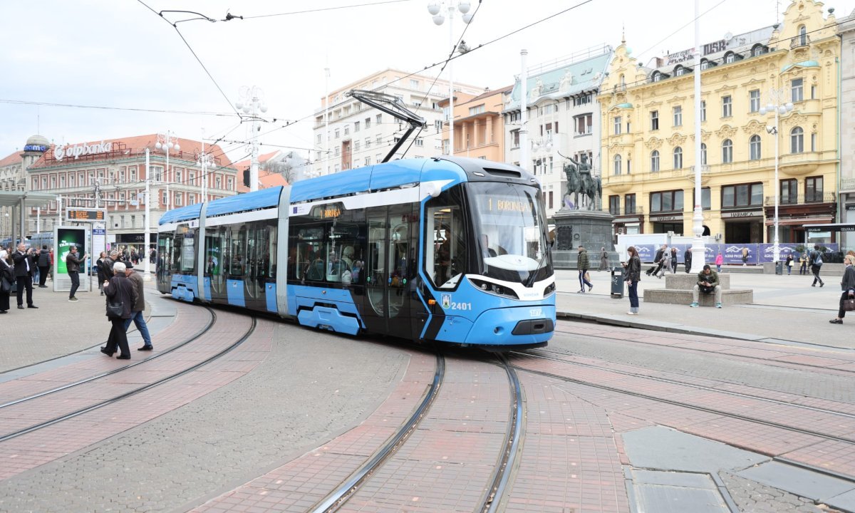 Pušten još jedan novi tramvaj u Zagrebu na liniji broj 3 - tportal