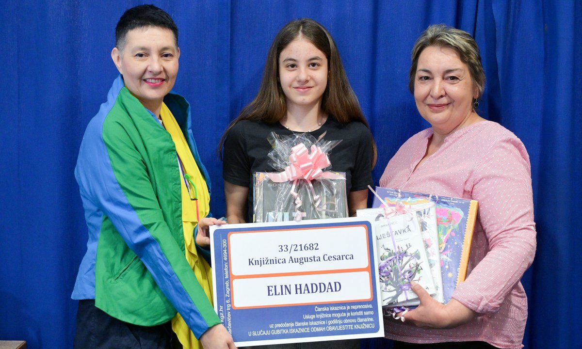 Najčitateljica godine KGZ Elin Haddad pročitala 145 knjiga: Najviše ...