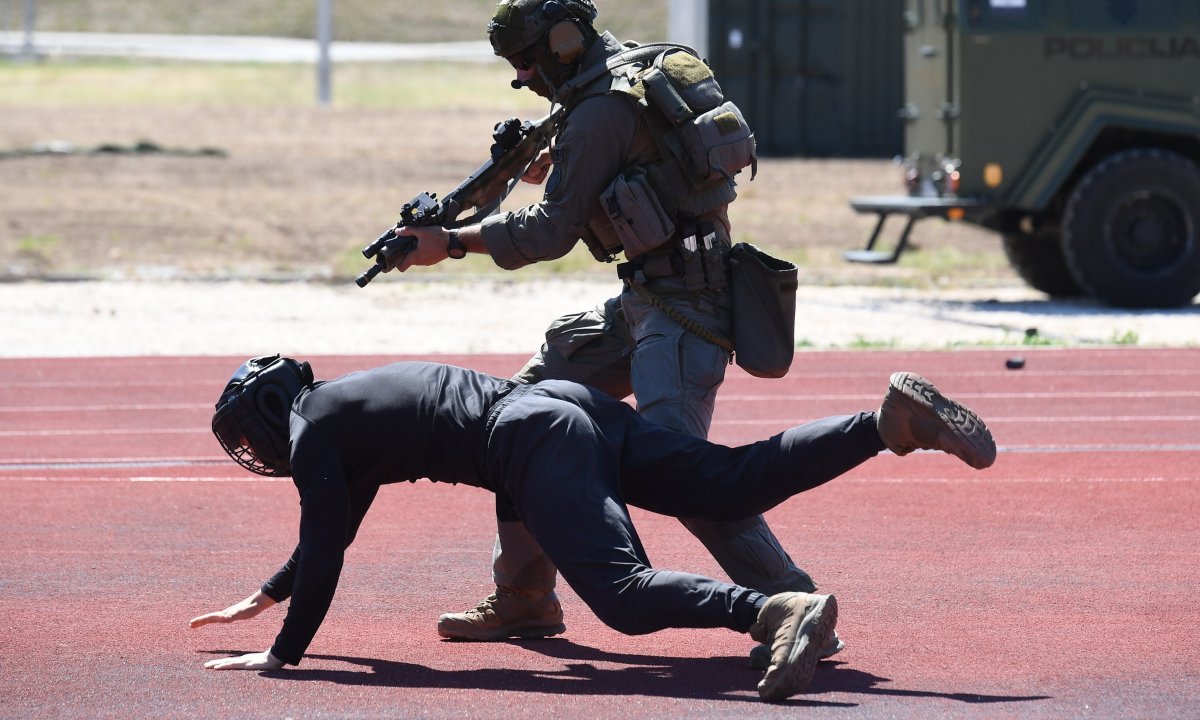 FOTO Hrvatska vojska i policija pokazali svoju snagu - tportal