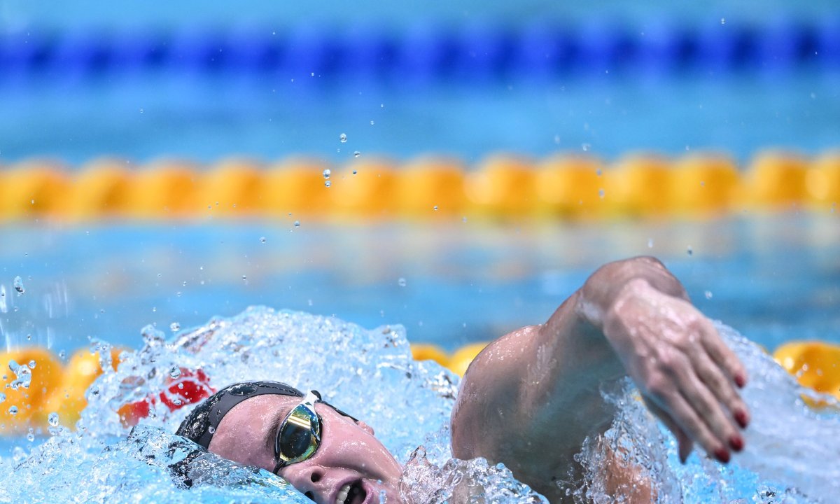 Jana Pavalić, Jere Hribar i Luka Cvetko u polufinalu na 50 m slobodno ...