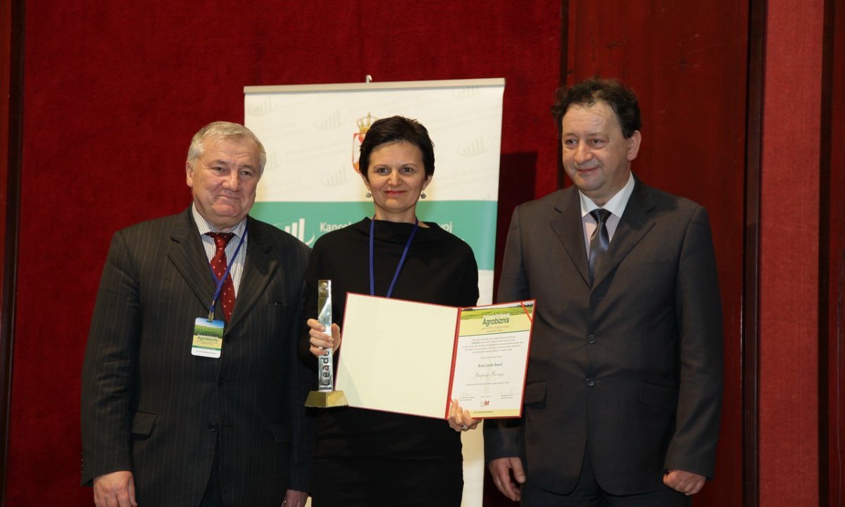 Biovega dobila priznanje Brand Leader Award - tportal