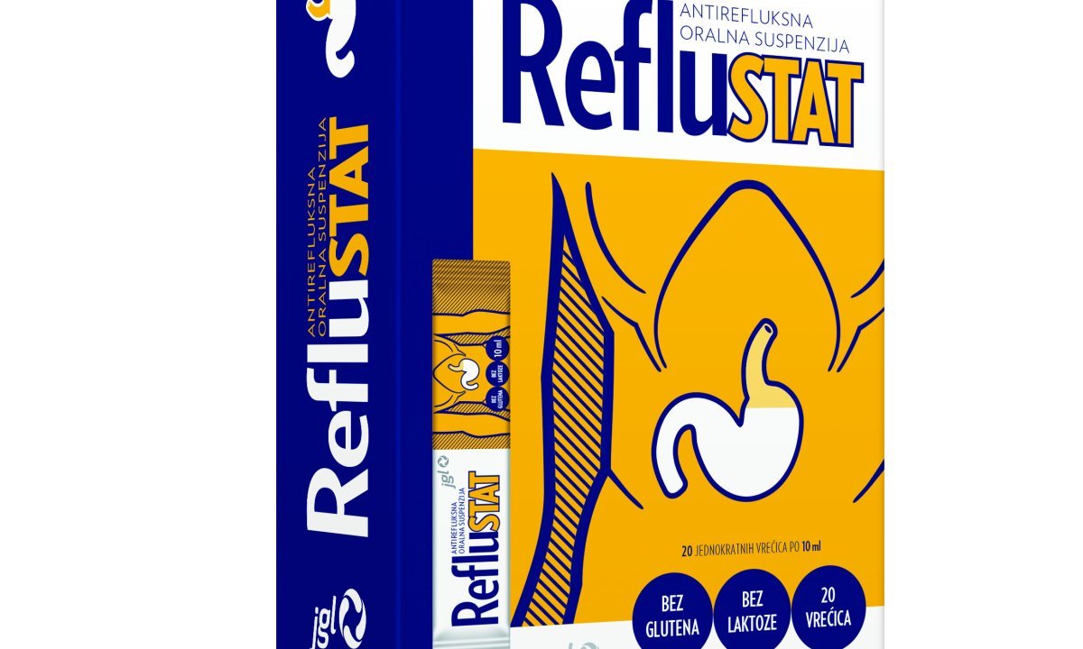 RefluSTAT inovativno, prirodno i učinkovito gasi vatru žgaravice - tportal