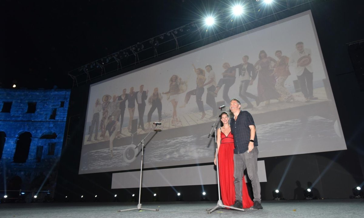 Hrvatska premijera filma 'Mamma Mia' održana u pulskoj Areni - tportal
