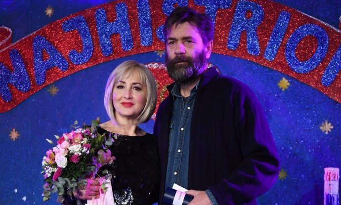 Glumci Ankica Dobrić i Franjo Kuhar Najhistrioni 2017. - tportal