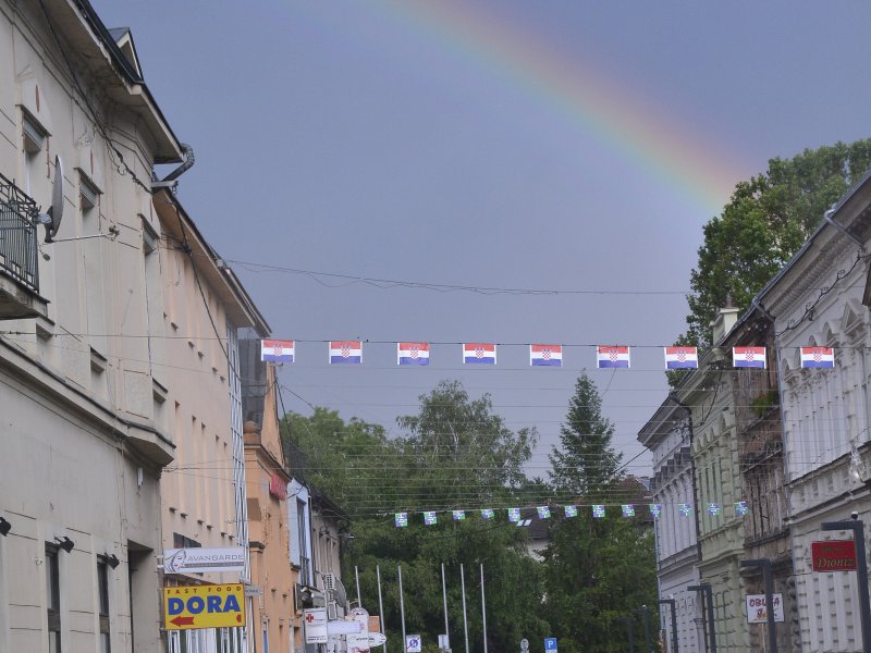 [FOTO] Pogledajte kako je zasjala duga iznad Siska i rijetka dvostruka ...