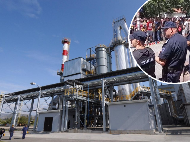 Tisuću bijesnih prosvjednika izpred HDZ-a BiH, zgradu čuva interventna ...