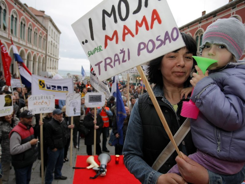 Hrvatska u vrhu EU-a po udjelu nezaposlenih mladih - tportal