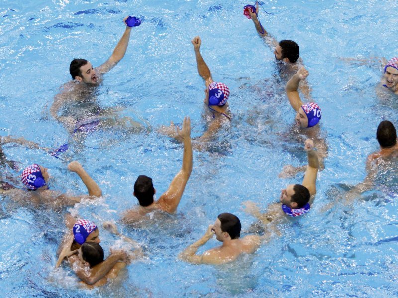 Croatian water polo team takes third medal in a row - tportal