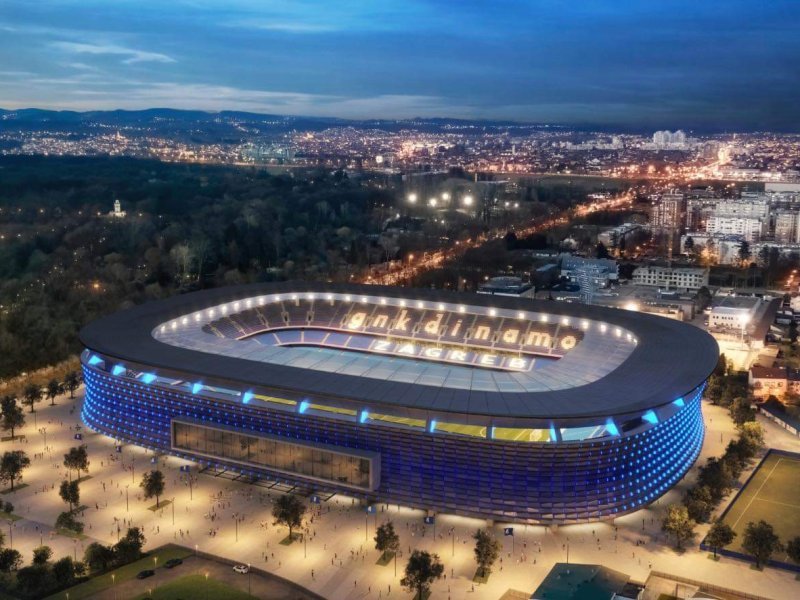 Napokon je sve jasno; ovako će izgledati novi stadion Dinama koji se ...