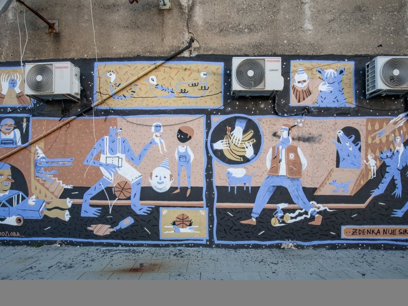 [FOTOPRIČA] Ususret Street art festivalu: Pogledajte genijalne grafite ...