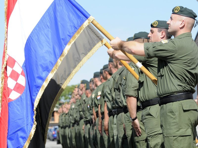 First Croatian military formation marks 20th anniversary - tportal