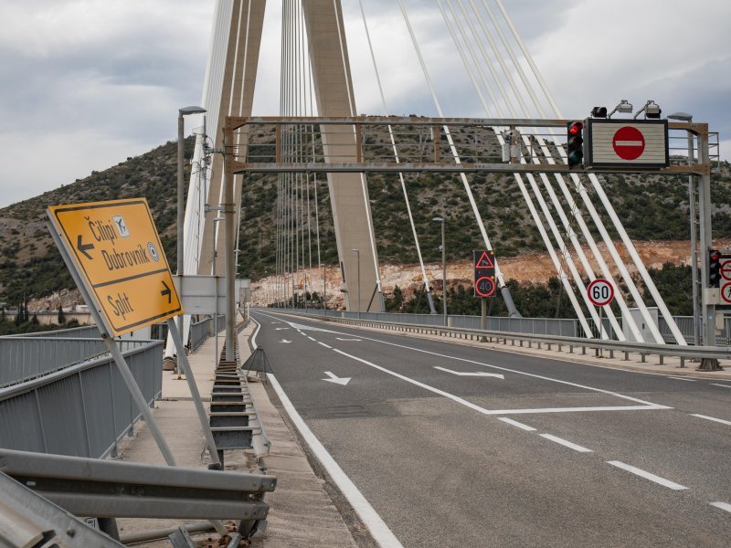 Zbog olujnog vjetra Most dr. Franje Tuđmana zatvoren za sav promet - tportal