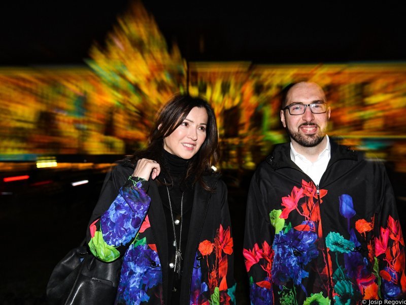 Gradonačelnik Tomislav Tomašević u društvu Martine Bienenfeld svečano ...