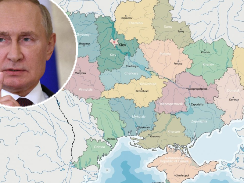 Rusija je do sada anektirala 19,4 posto ukrajinskog teritorija. Evo po ...