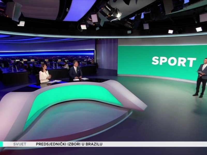 [FOTO] Novo ruho Dnevnika Nove TV: Pogledajte kako sada izgleda studio ...