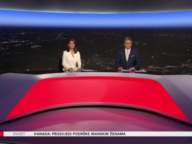 [FOTO] Novo ruho Dnevnika Nove TV: Pogledajte kako sada izgleda studio ...