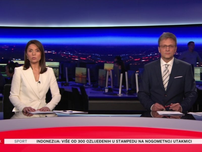 [FOTO] Novo ruho Dnevnika Nove TV: Pogledajte kako sada izgleda studio - tportal