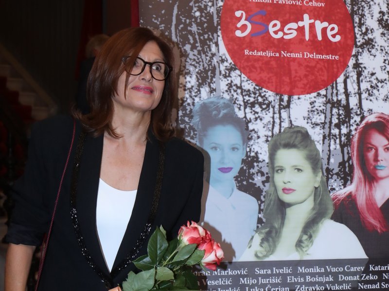 Ana Gruica Uglešić bila je magnet za poglede u chic haljini iz Zare ...