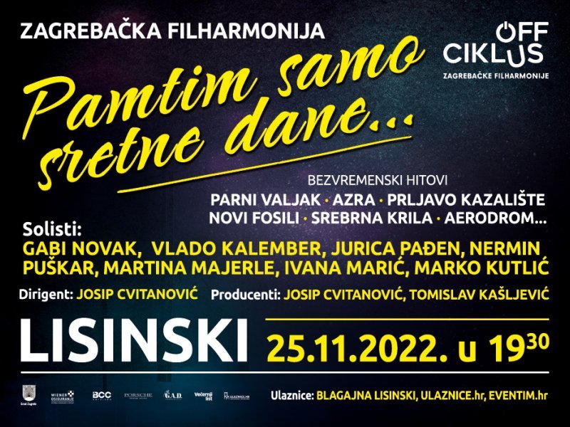 Vodimo vas na koncert 'Pamtim samo sretne dane' - tportal