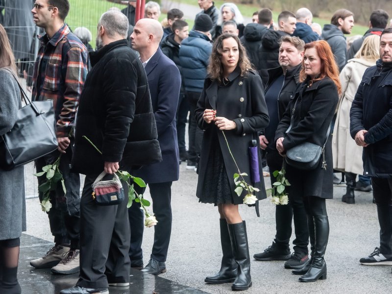 Obitelj i prijatelji oprostili su se od nedavno preminulog manekena i modela Patrika Cvetka ...