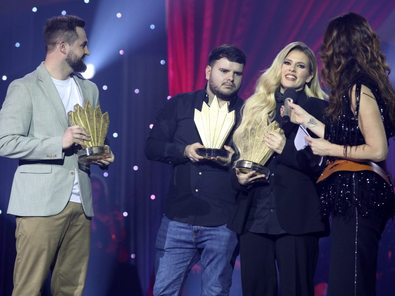 Publika je odlučila: Evo tko je slavio na dodjeli Cesarice - tportal