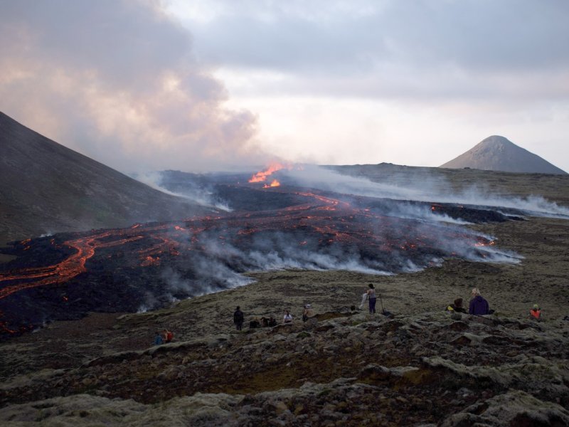 Fascinantni prizori: Vulkan kod Reykjavika erumpirao po drugi put u ...