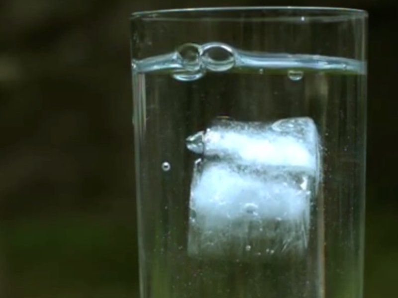 Zašto kocka leda puca kada je uronimo u vodu - tportal