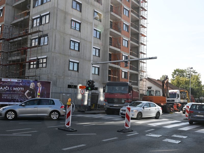 Krenuli radovi na Selskoj cesti, zatvorena jedna prometna traka - tportal