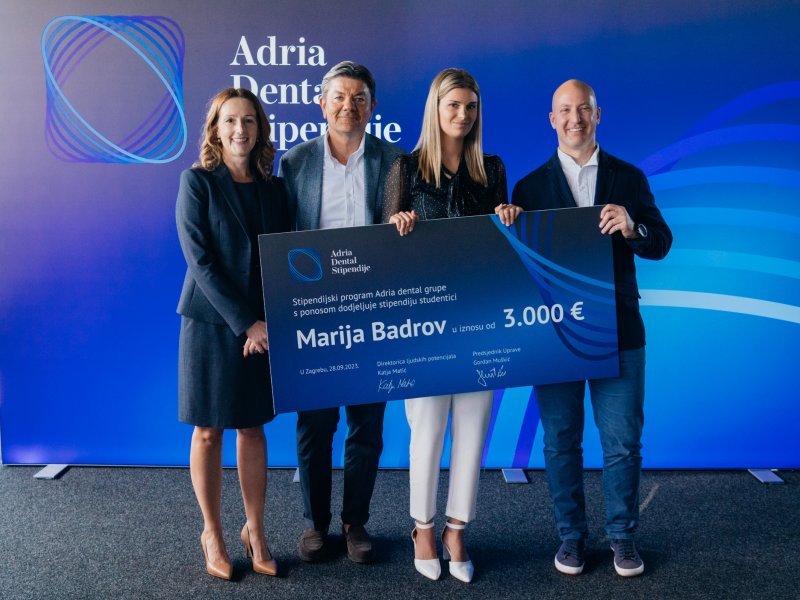 Adria Dental Group dodijelila stipendije najboljim studentima završnih godina studija - tportal