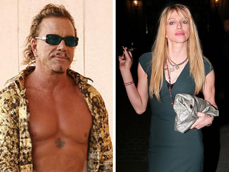 Mickey Rourke fura s Courtney Love - tportal