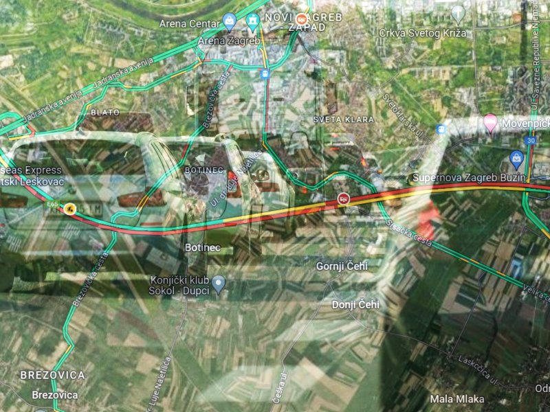 Dvije prometne nesreće na autocesti A3, usporen promet - tportal
