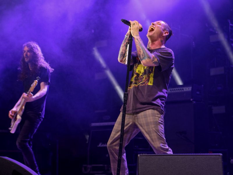 Pogledajte kako je izgledao eksplozivan nastup Coreyja Taylora na Šalati - tportal